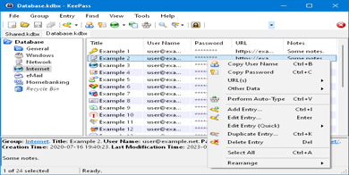 UpdateStar News | KeePass 2.57 update available